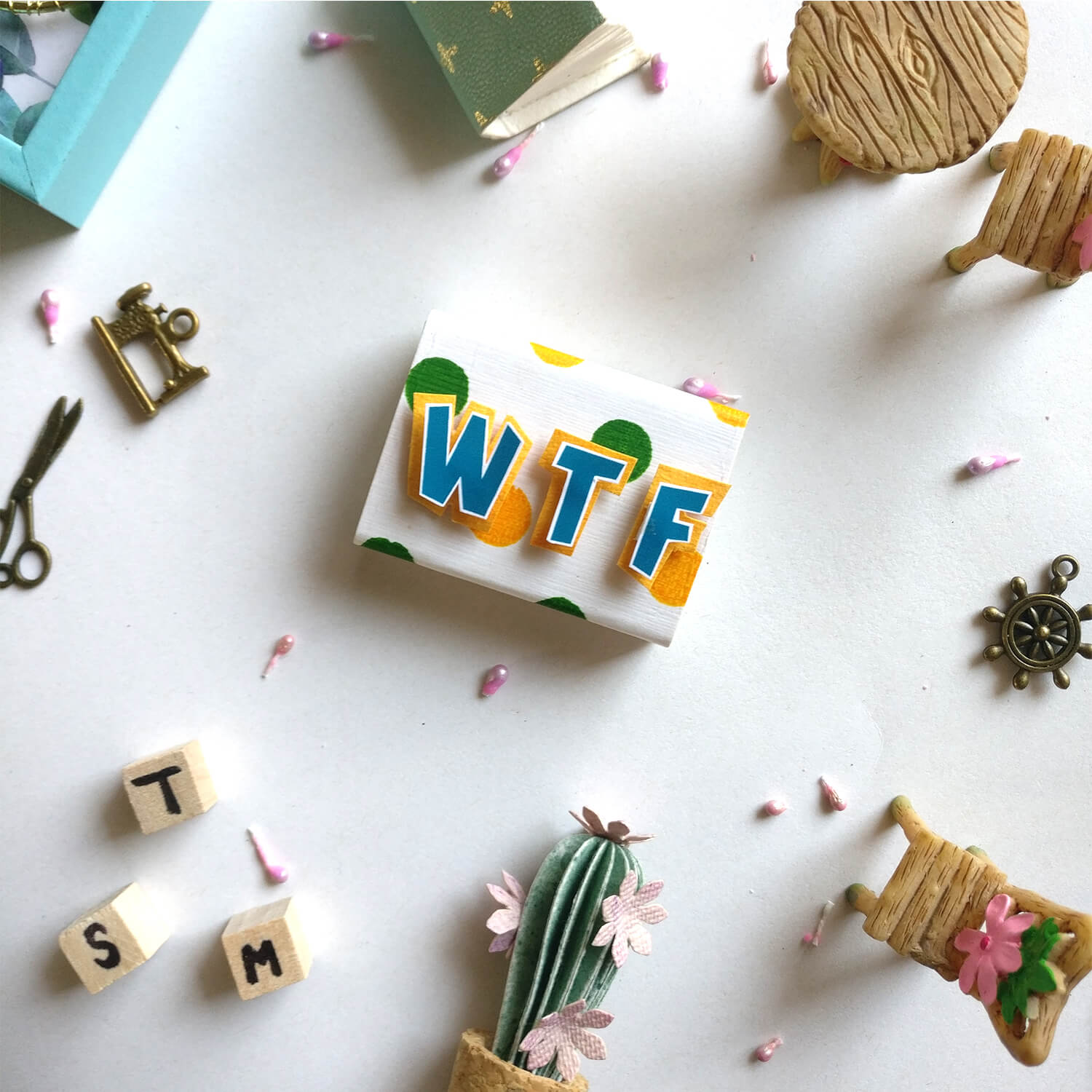 WTF Fridge Magnet – The Good Road Gifting